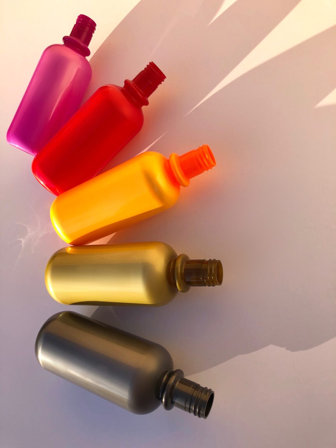 Plastic Bottle Color Options | Poly-Tainer | US Manufacturer